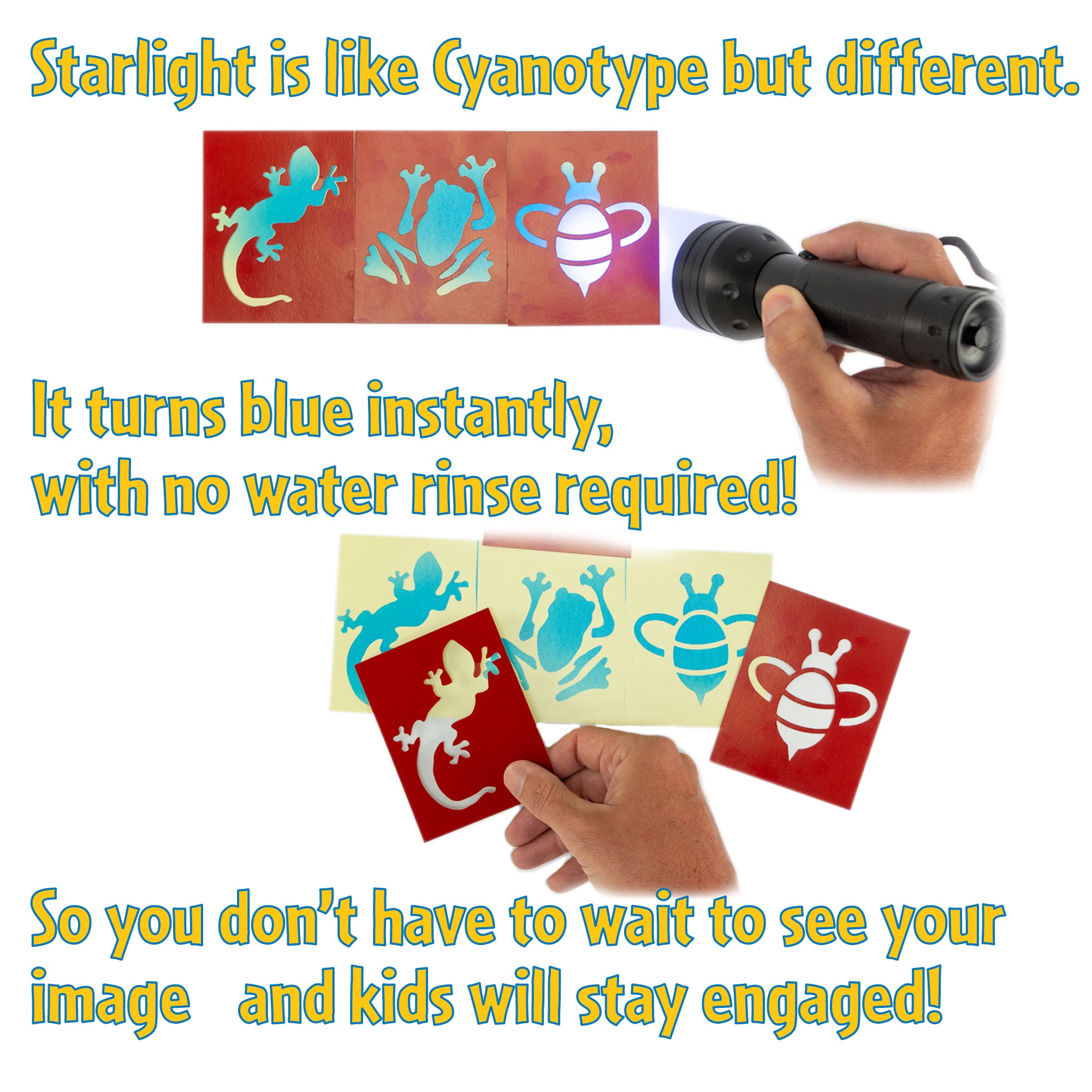 Starlight Turns Blue! – Starlight UV Sun Paper